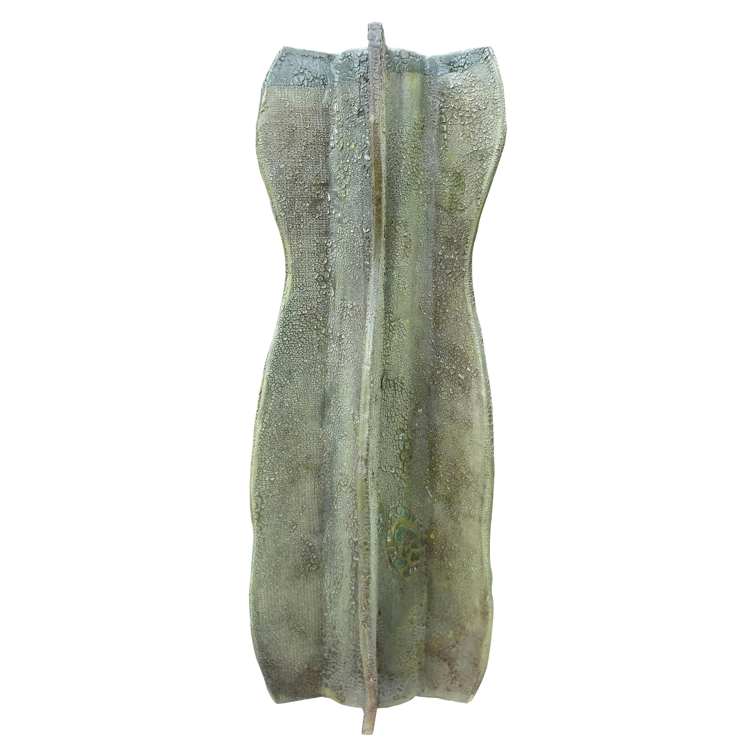 Contemporary Ceramic Cactus Vase #2 Colored For Sale at 1stDibs