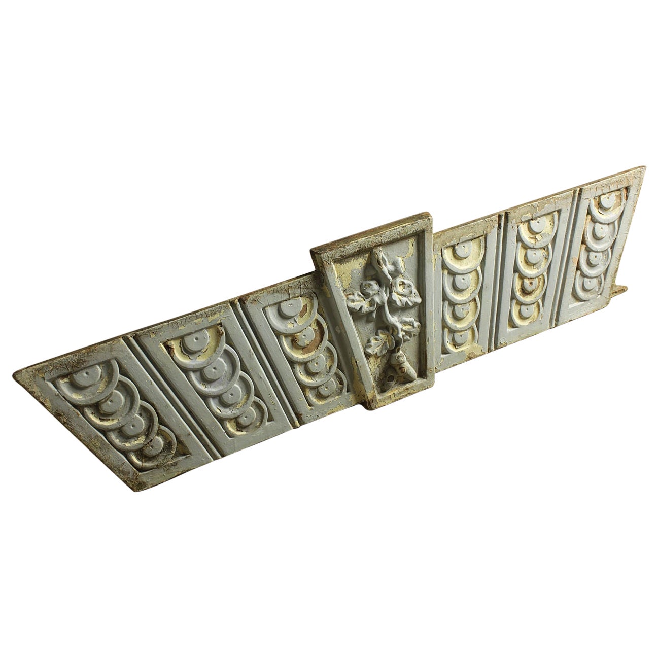 Pair of Greek Revival Cast Iron Lintels For Sale at 1stDibs