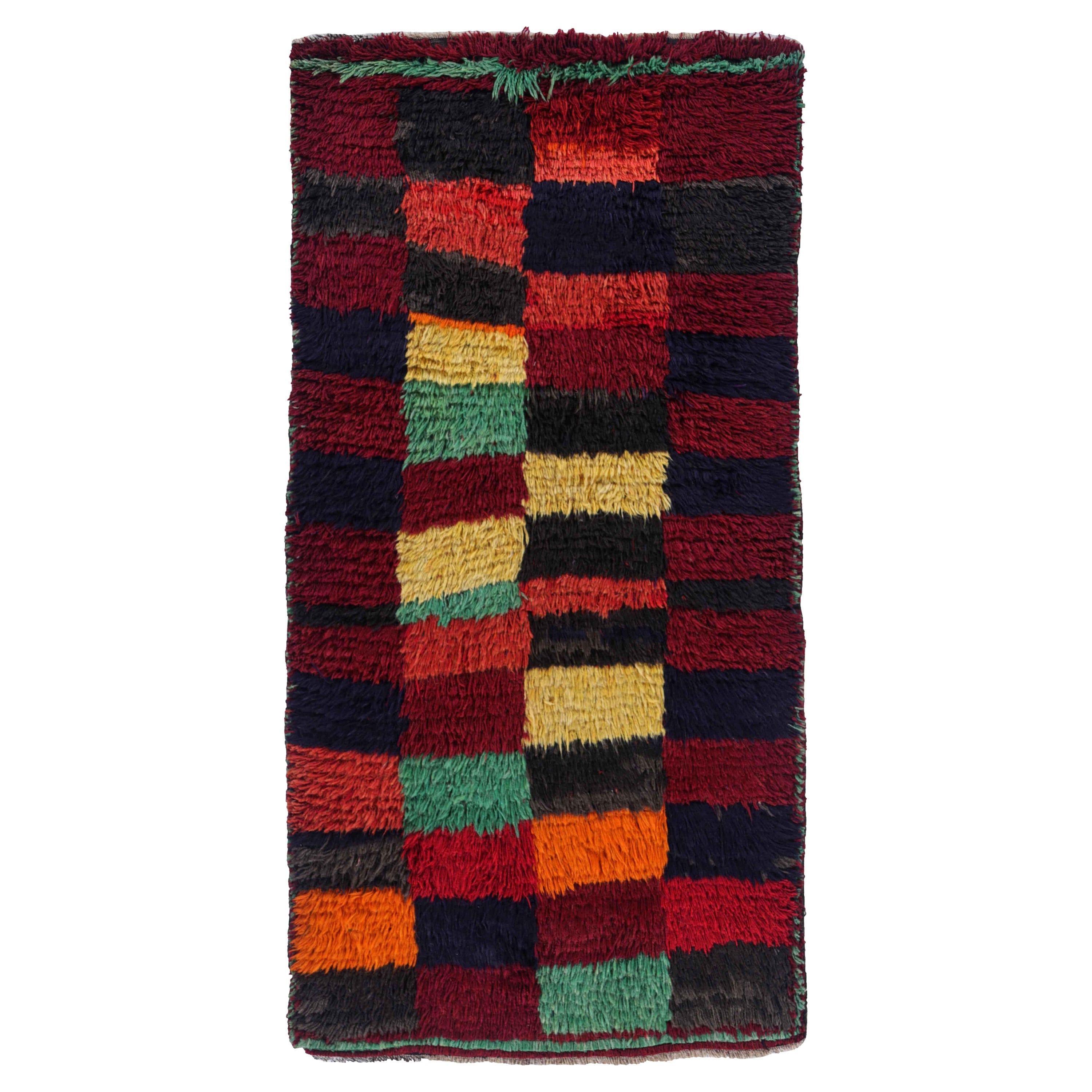 Antique Persian Area Rug Gabbeh Design For Sale at 1stDibs