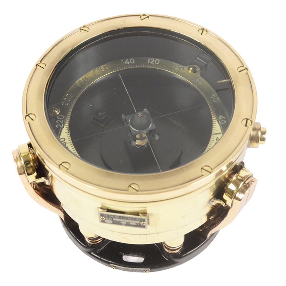 Pocket Compass Signed by Pathfinder Japan Made of Brass at 1stDibs