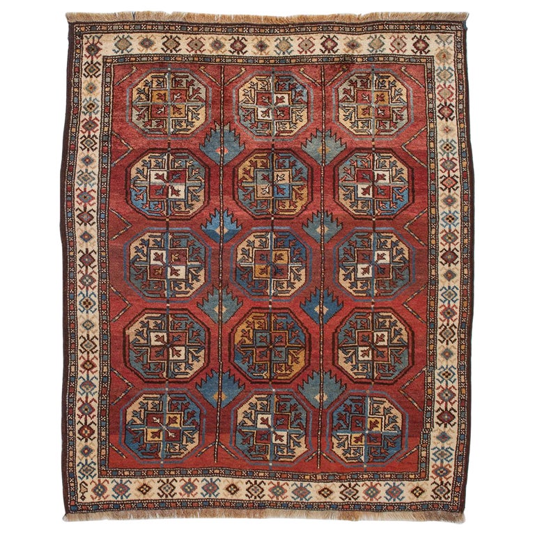 Armenian Carpet with Bokhara Design For Sale at 1stDibs