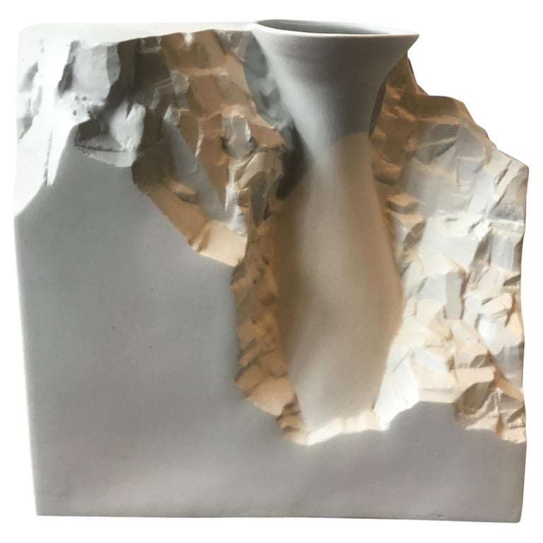 Spin Ceramics Vase in a Mold For Sale at 1stDibs