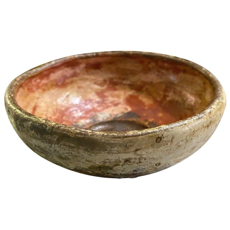 Native American Southwestern Hand Built Terracotta Pottery Red Painted ...