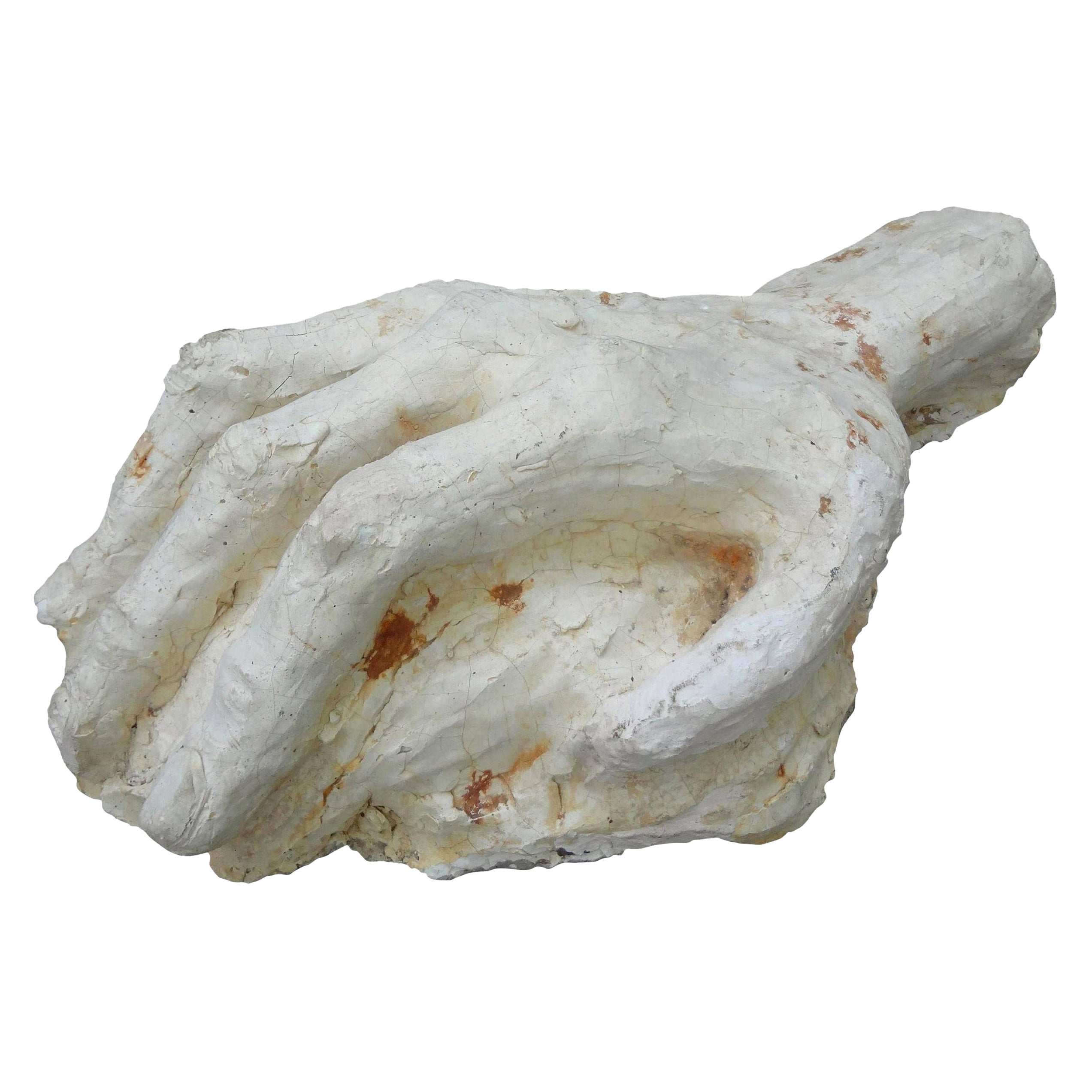 20th Century Academic Study Plaster Hand Sculpture For Sale at 1stDibs