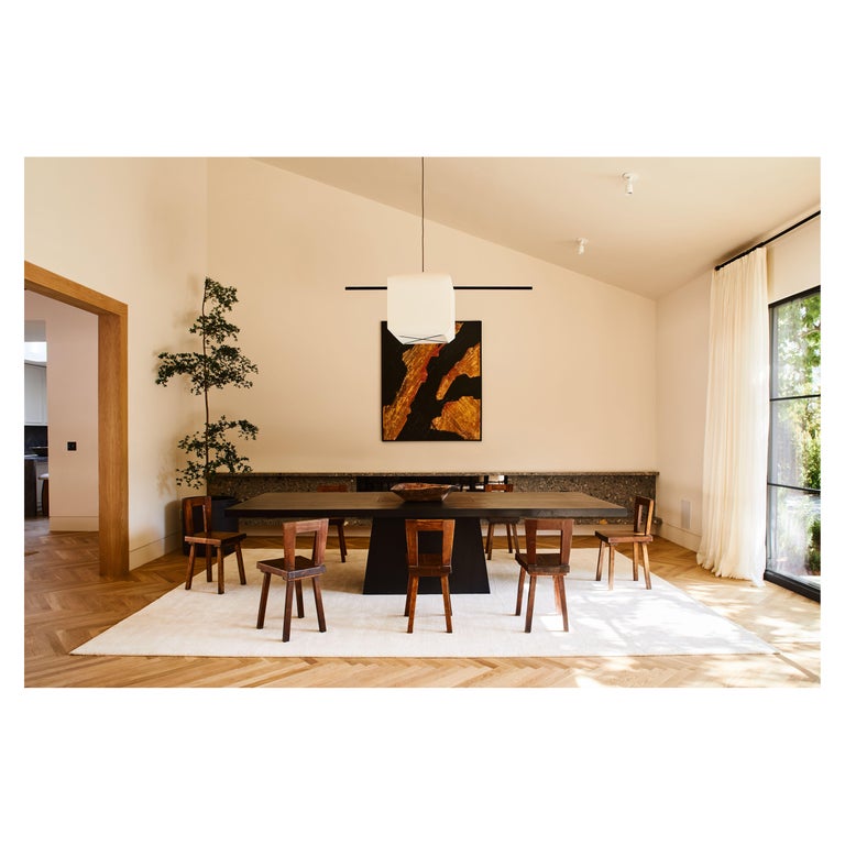 8 Vintage Geometric Wooden Chairs For Sale at 1stDibs