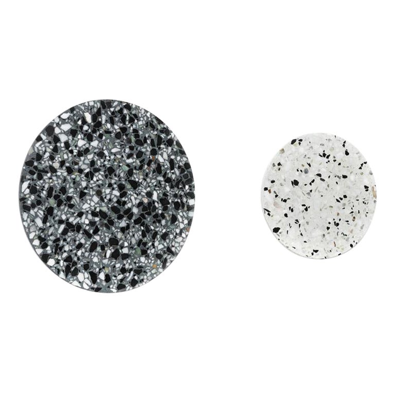 Custom Listing x2 Large Pin and X2 Small Pin Wall Lamps, Terrazzo For ...