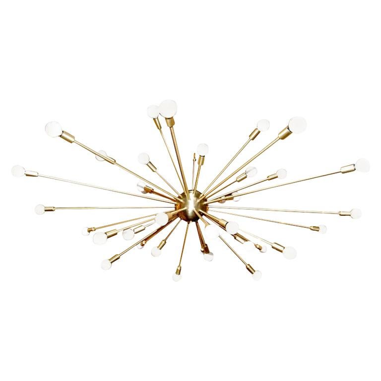 Sputnik Chandelier with 36 Lights at 1stDibs