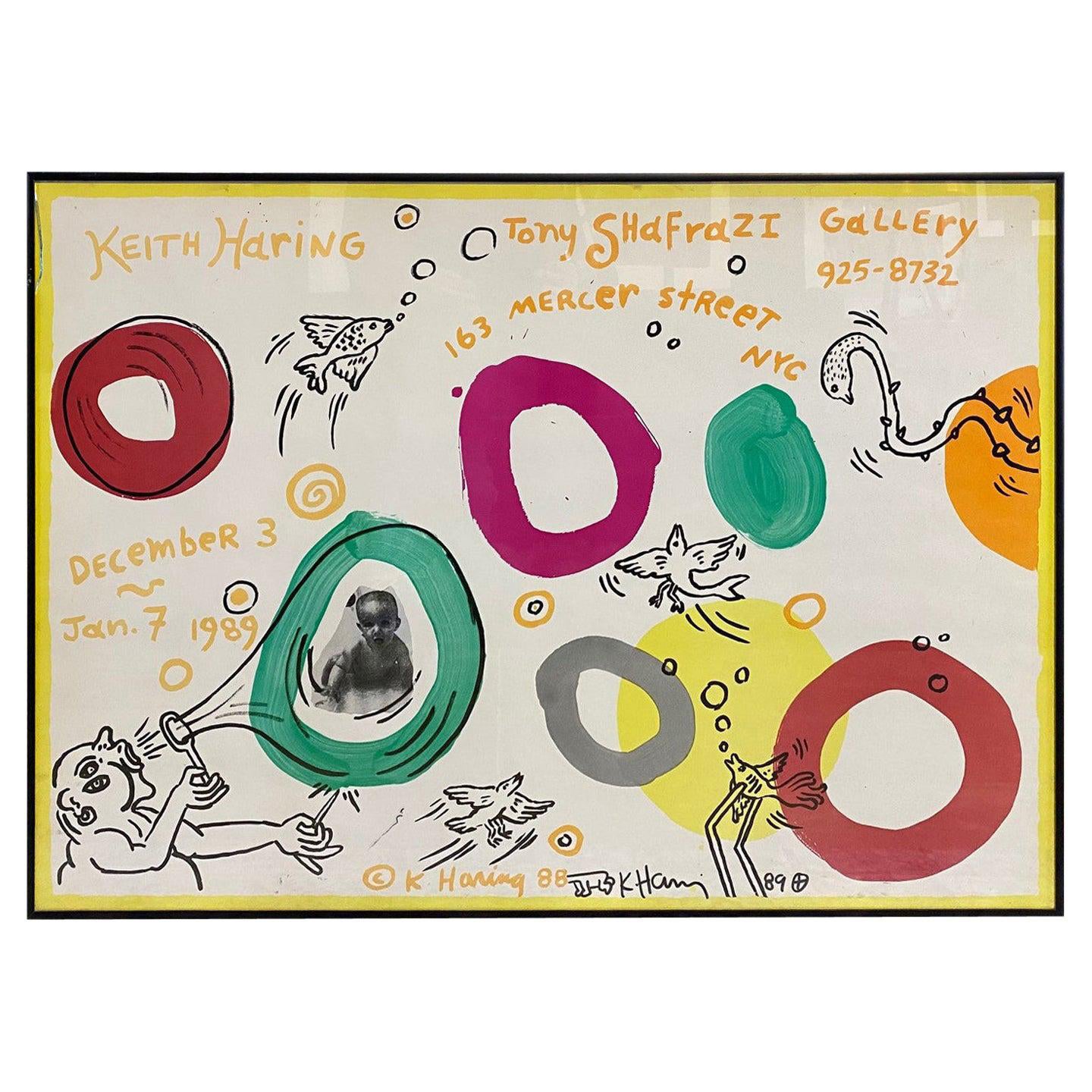 Keith Haring Exhibit Poster 'Keith Haring National Coming Out Day' at ...