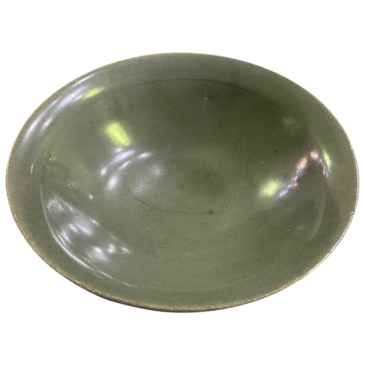 15th Century Antique Burma 'Myanmar' Burmese Green and White Pottery ...
