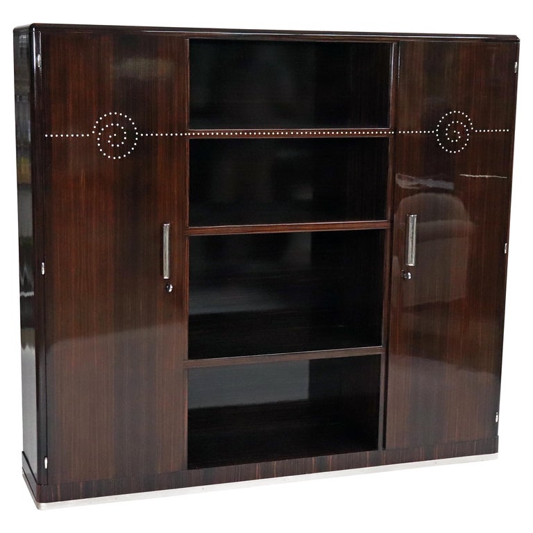 Meuble de rangement Art déco de Maurice Rinck En vente sur 1stDibs