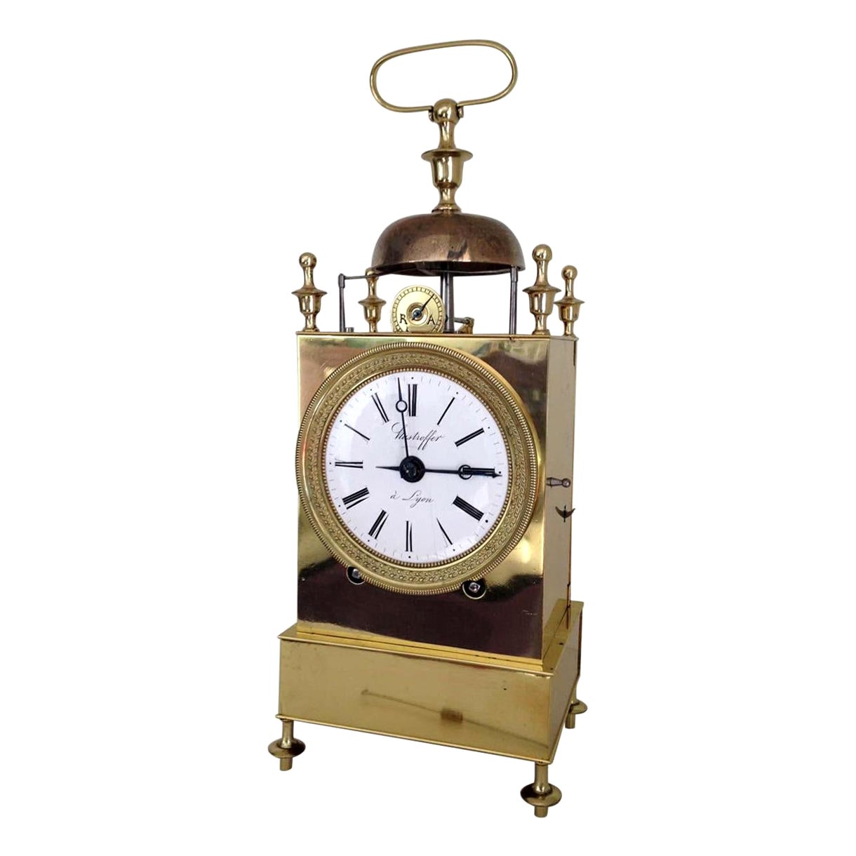 "Capucine" French Officer's Clock, circa 1800 by Waltrin For Sale at ...
