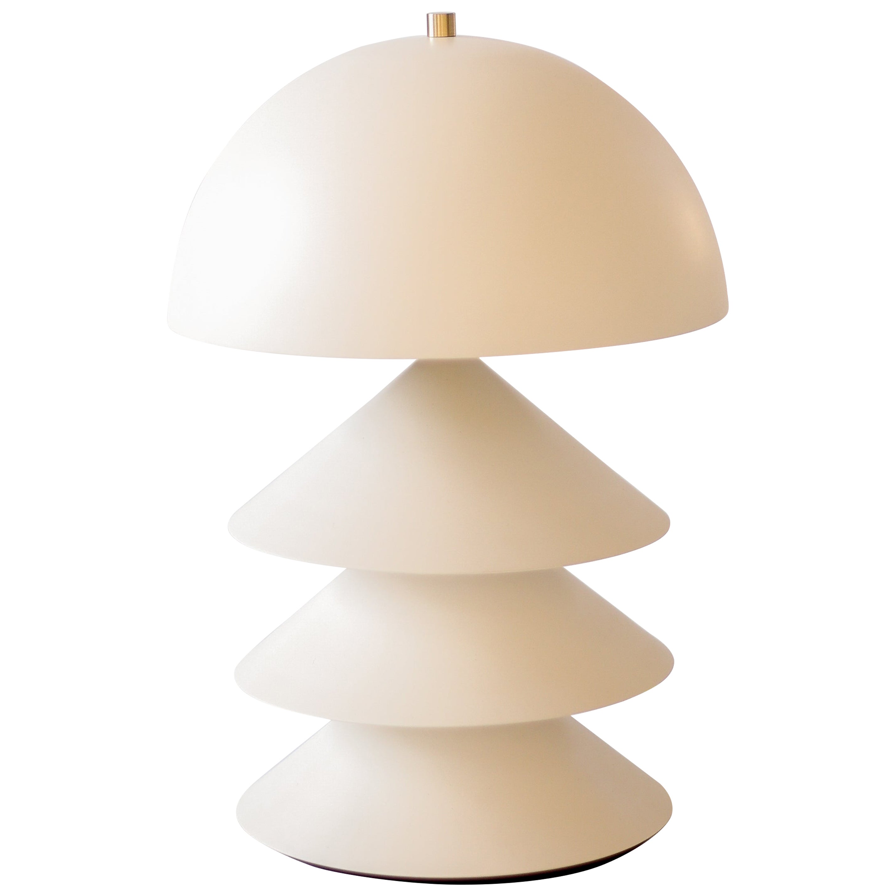 Bone Lamp and Shade at 1stDibs
