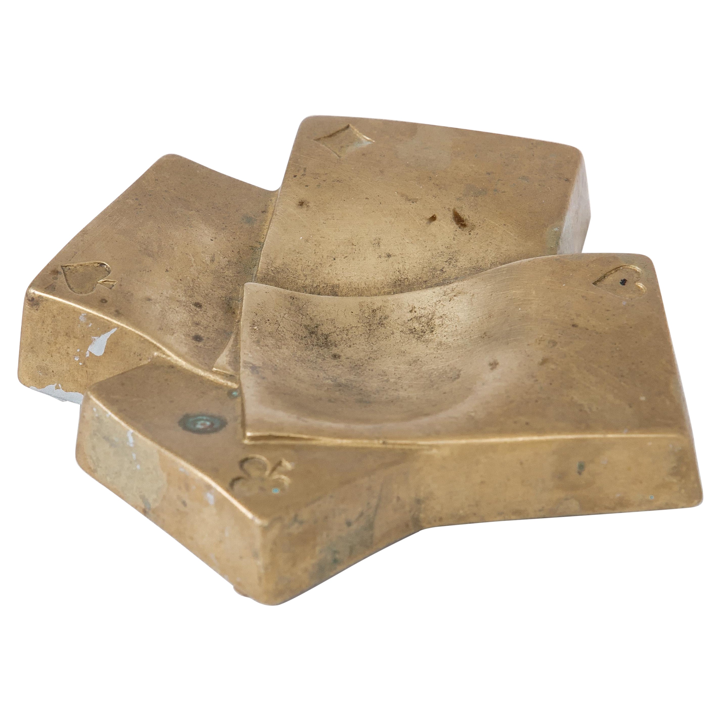 Large Cast Brass Benitier Shell Motif Vide Poche, France, 1970s For ...