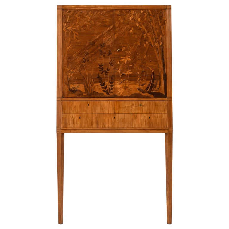 Sven-Erik Fryklund and Carl Malmsten Cabinet by Carl Malmsten Workshop ...