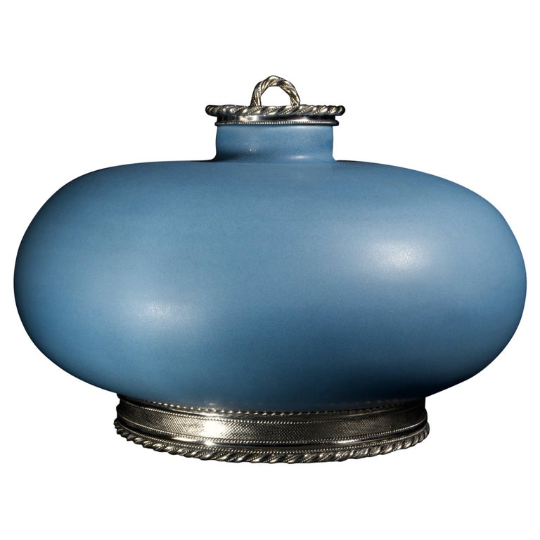 Alcarraza Cerámic and White Metal 'Alpaca' For Sale at 1stDibs