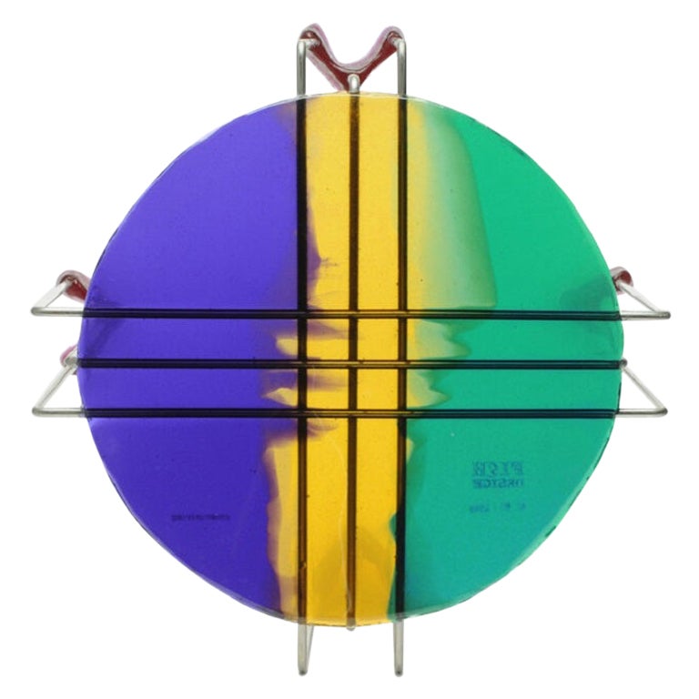 Single Size L Medium Triple Play Coffee Table in Orange, Amber and ...