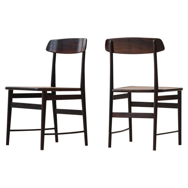 Set of 8 ‘Lucio' Chairs, Sergio Rodrigues, Rosewood, Brazilian ...