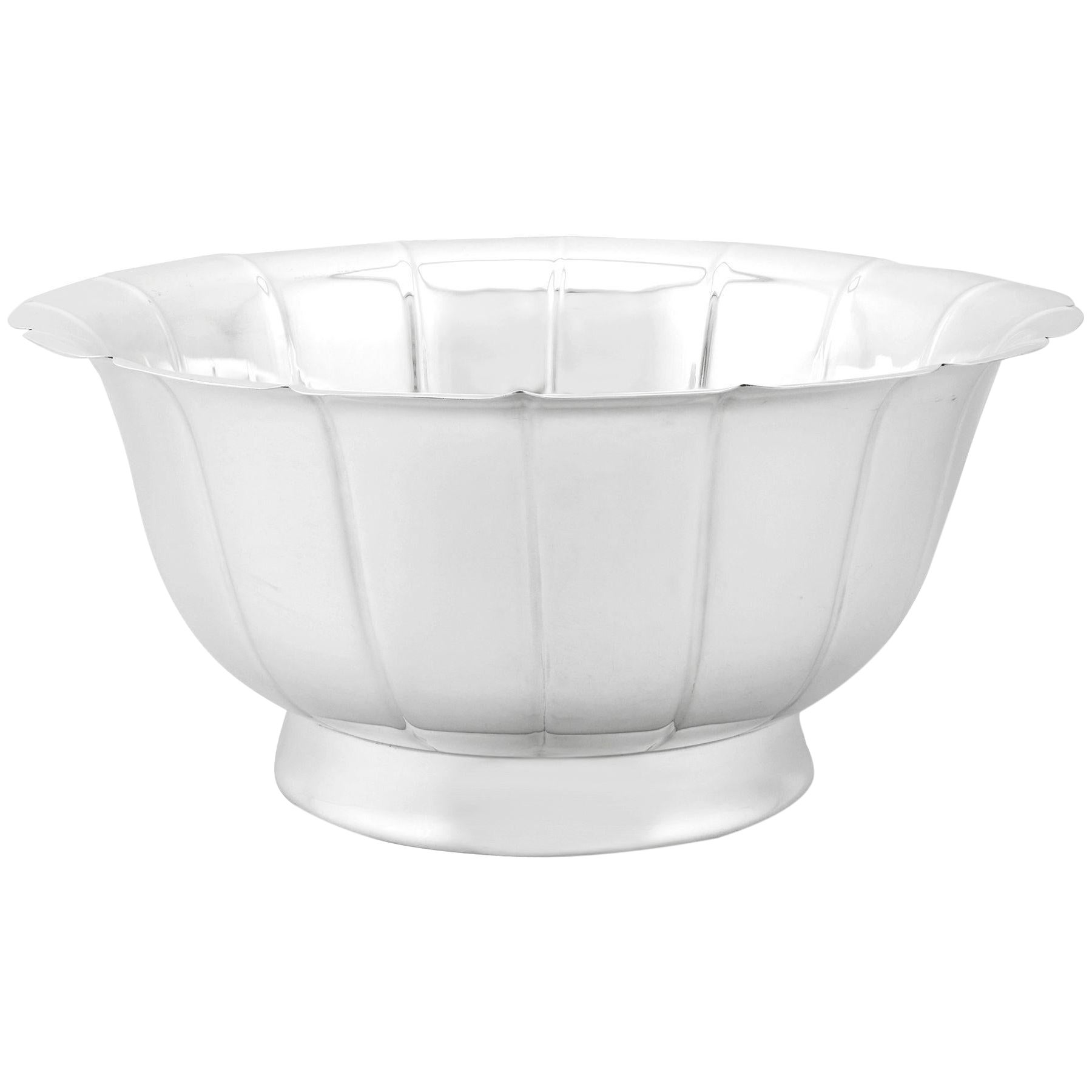 Sterling Fruit Bowl at 1stDibs