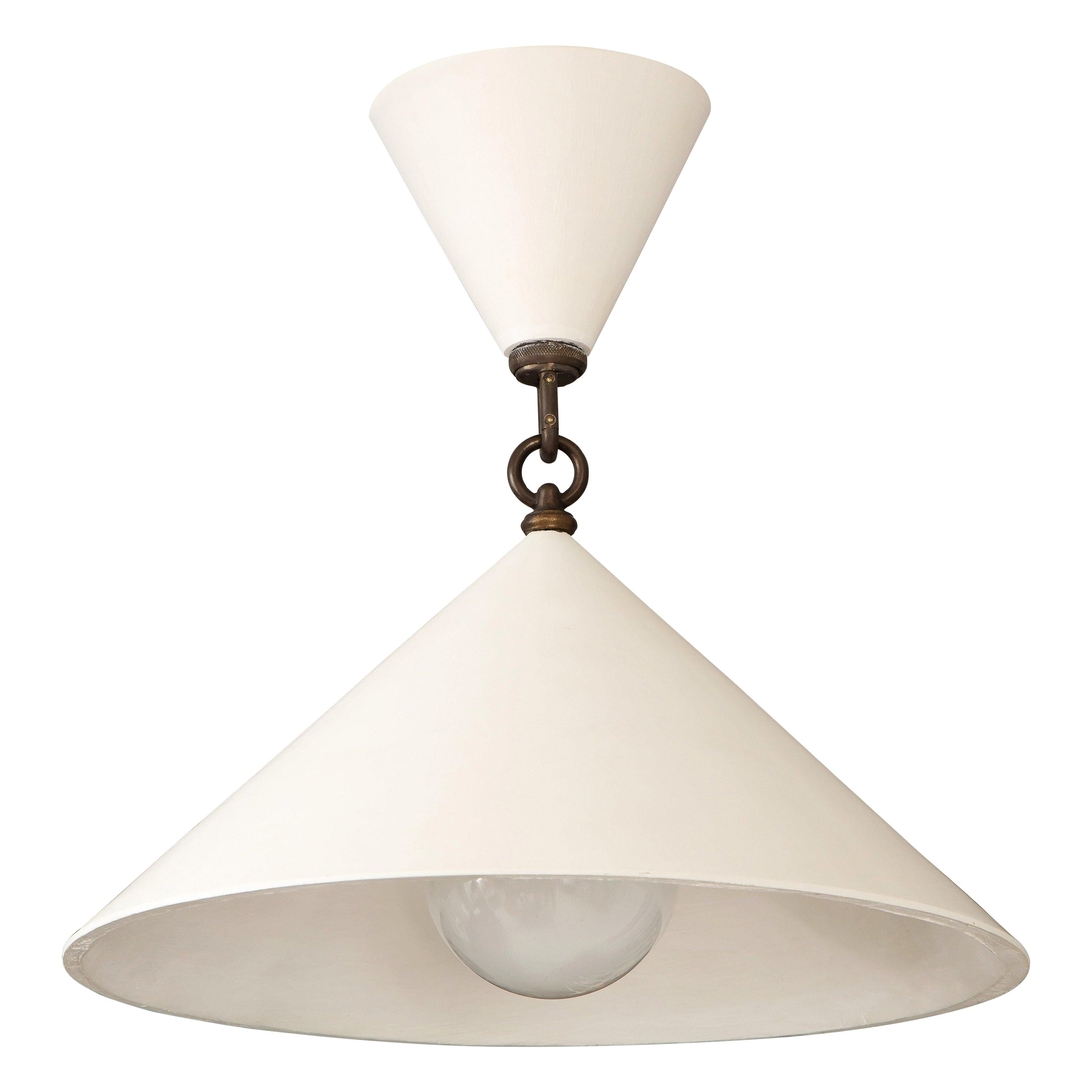 Sea Shell Ceiling Fixture in Plaster by Sirmos at 1stDibs