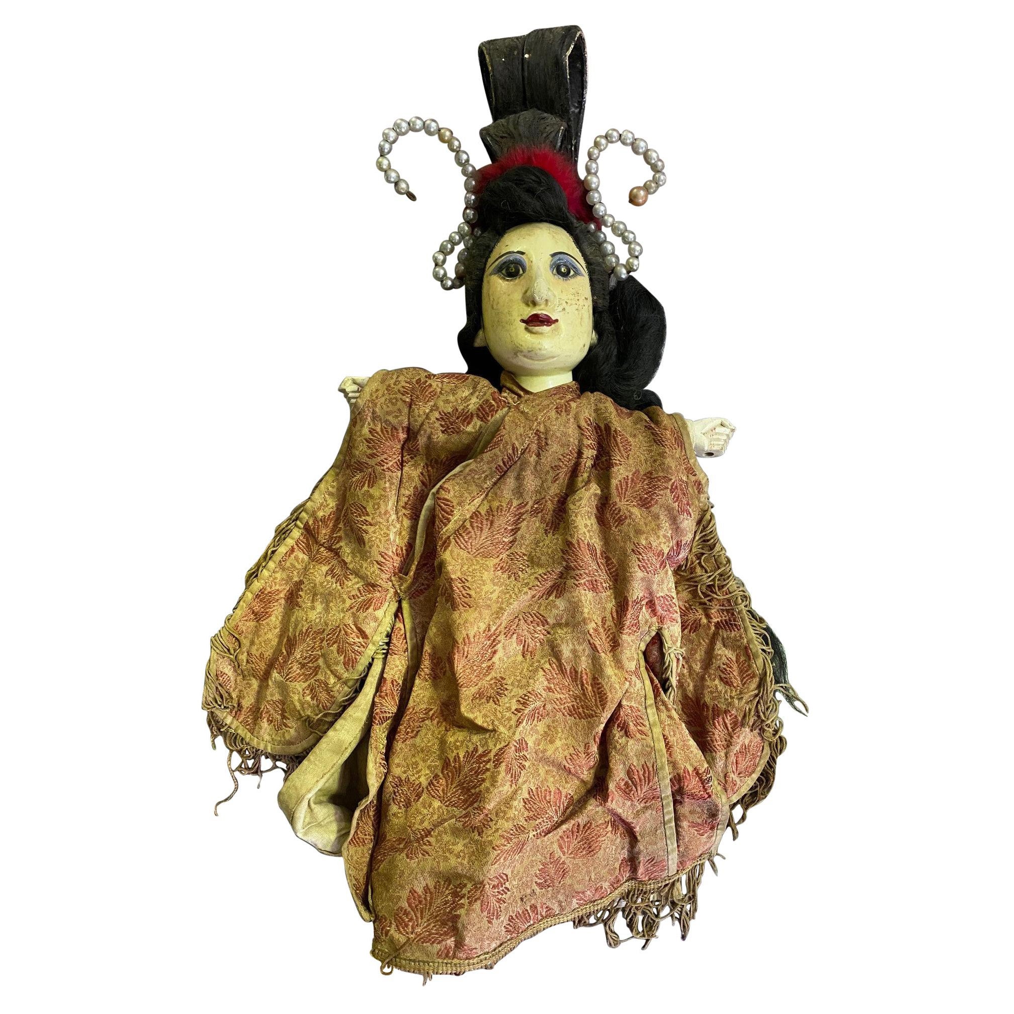 19th Century Sicilian Italian Marionette Folk Art Puppet 'Opera dei ...