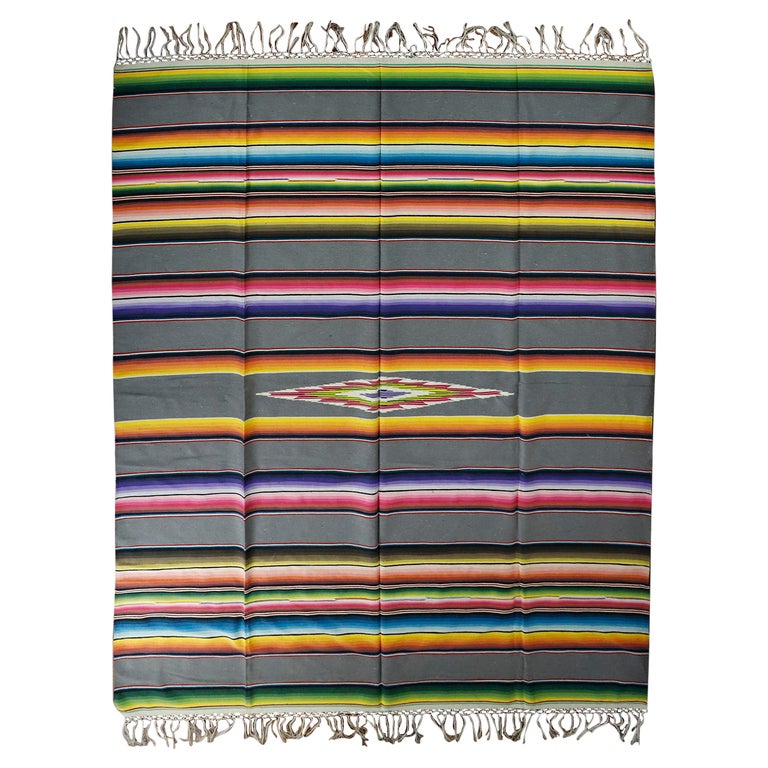 Vintage Mexican Serape at 1stDibs