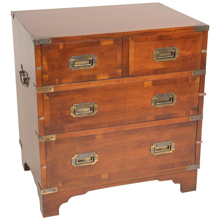 Campaign Style Occasional Chest Made by Hekman at 1stDibs