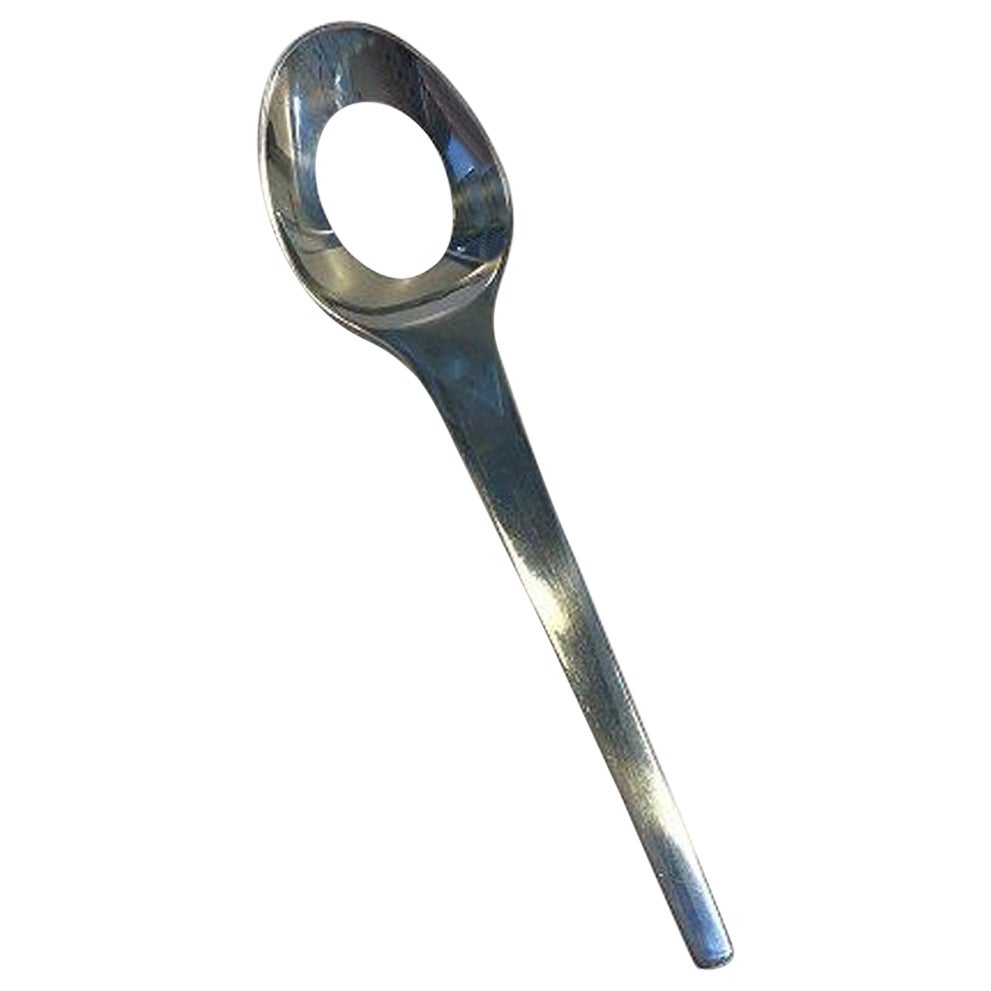 Gabert Rare French Sterling Silver 18-Karat Gold Sugar Sifter Spoon ...