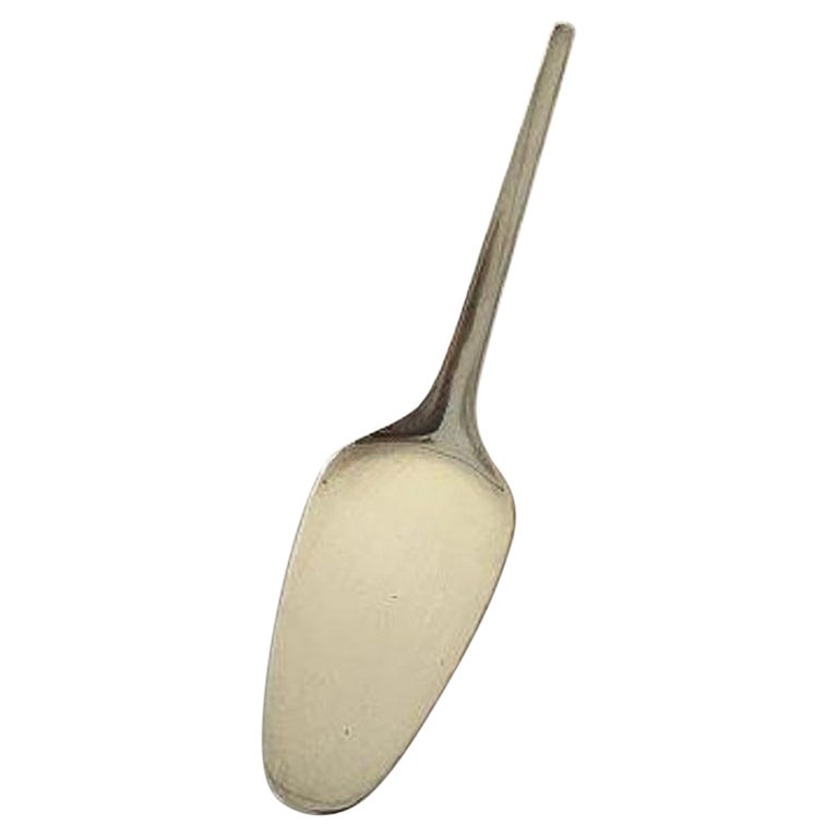 Georg Jensen Argo Sterling Silver Layered Cake Serving Spoon For Sale ...