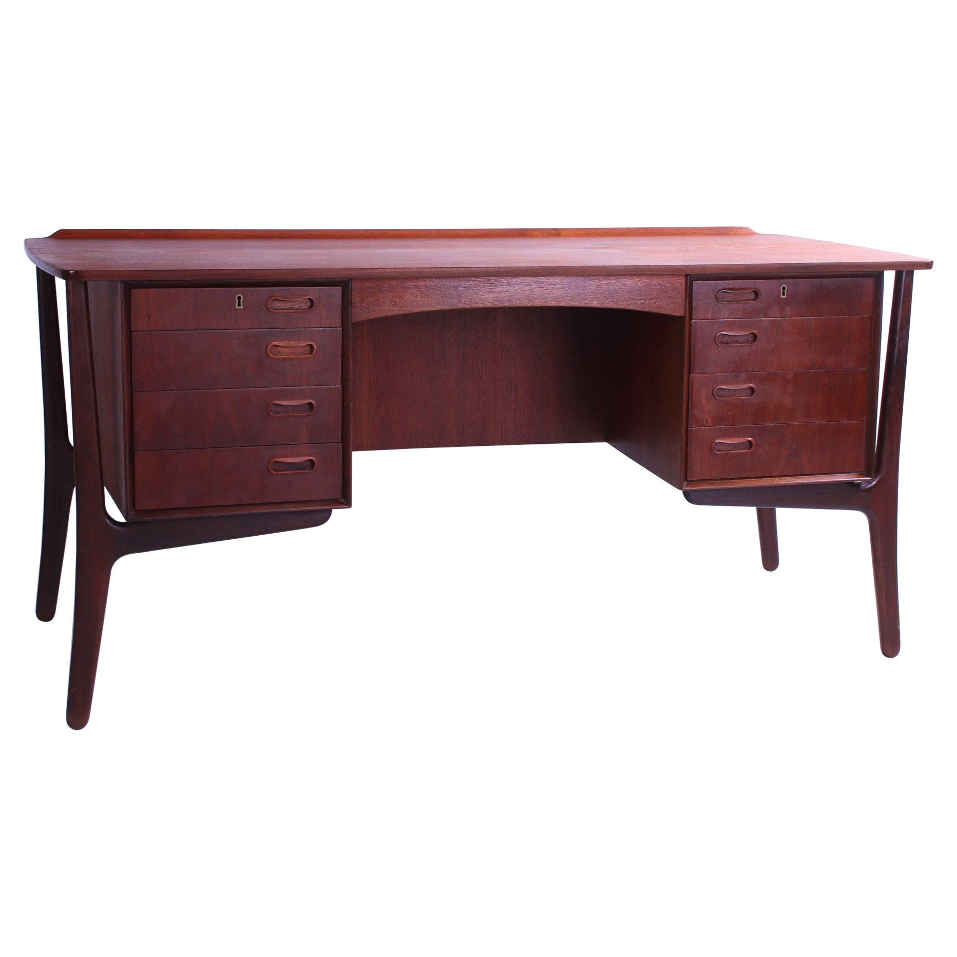 1958 Danish Desk by Svend Age Madsen at 1stDibs