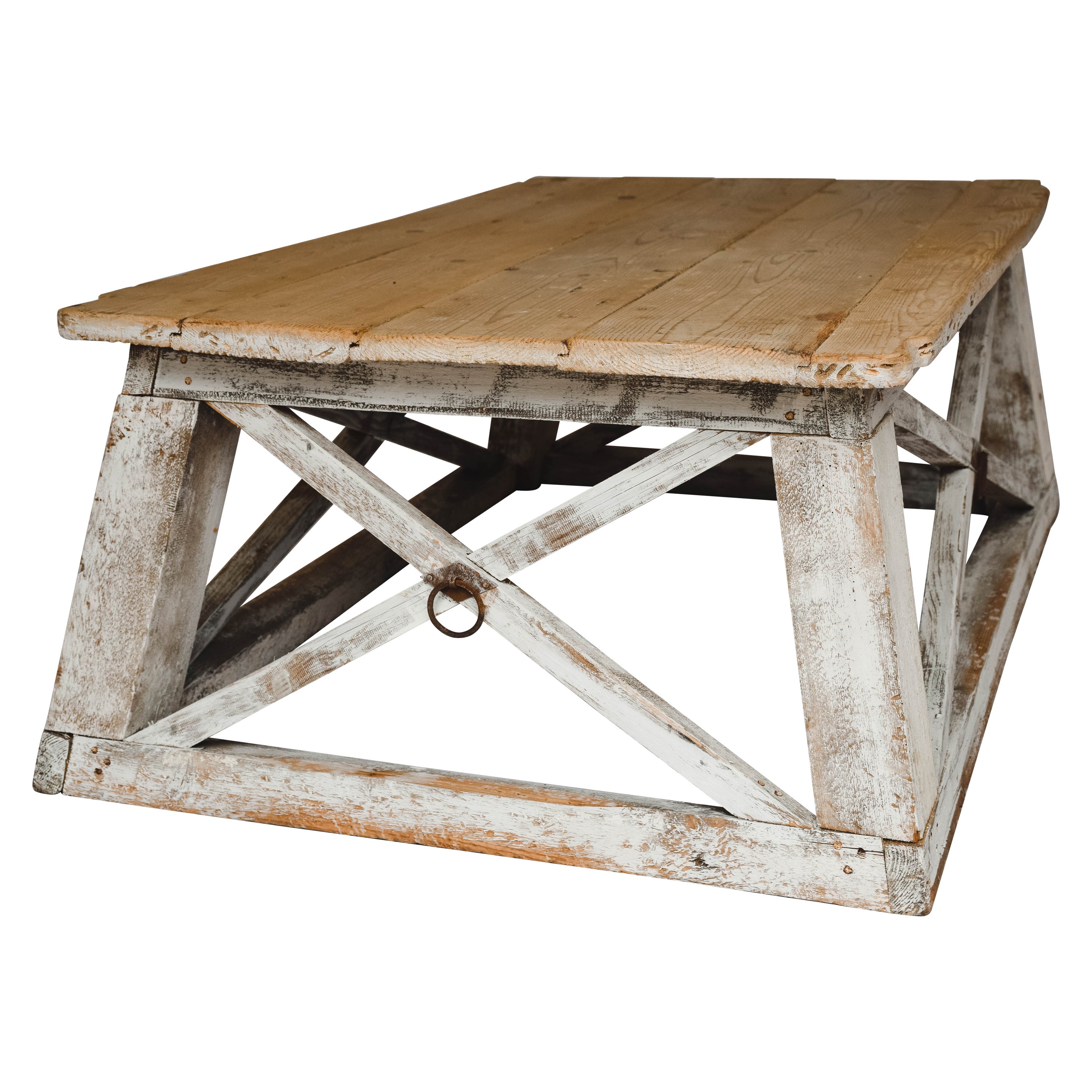 V Shaped Low Table For Sale at 1stDibs