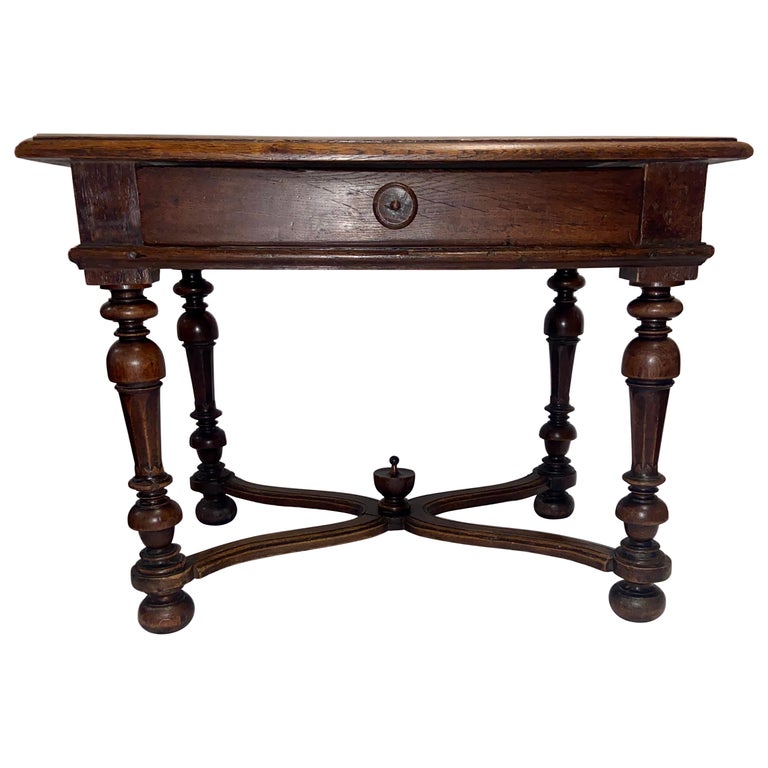 Antique 18th Century English Carved Oak Wine Table, Circa 1790 For Sale ...