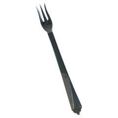 Georg Jensen Sterling Silver Blossom Cocktail or Pickle Fork and ...