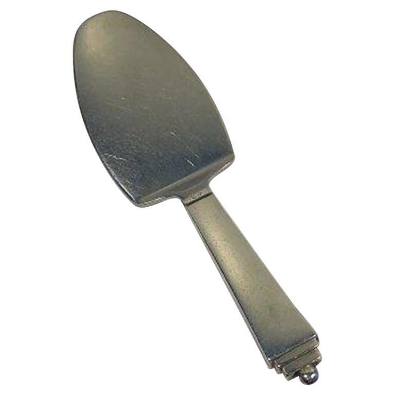 Georg Jensen Sterling Silver/Steel Pyramid Server No 195 For Sale at ...