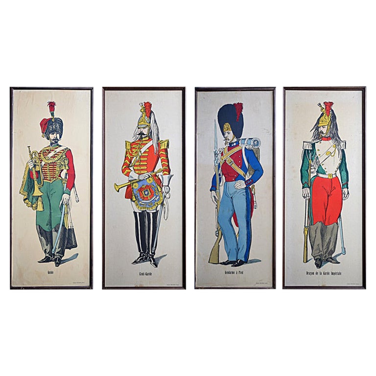 Rare Set of 19th Century Lithograph Posters For Sale at 1stDibs