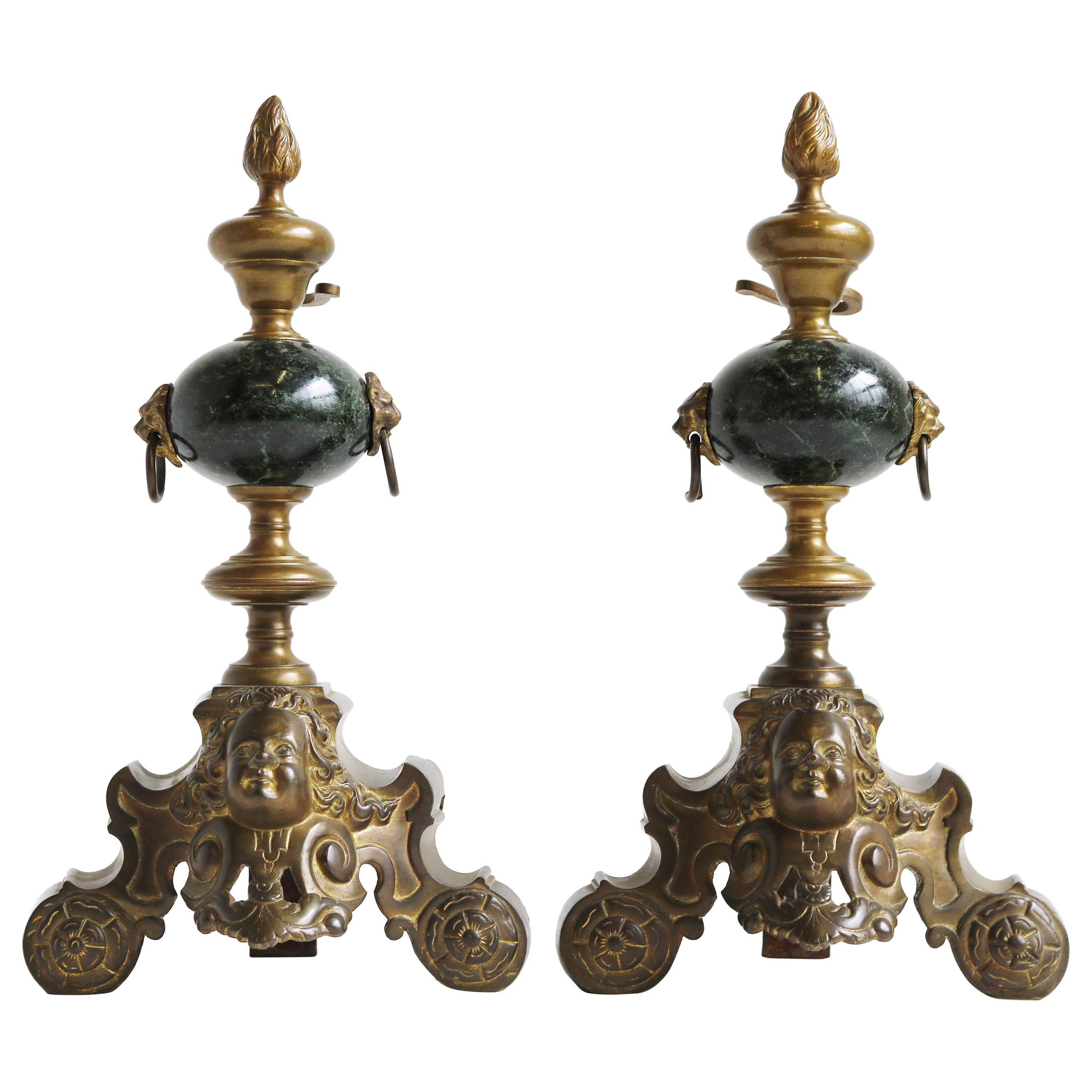 Antique and Vintage Andirons - 1,640 For Sale at 1stDibs