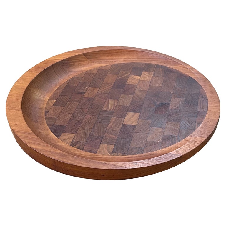 Danish Modern Teak Butcher Block Cutting Board by Jens Quistgaard for ...