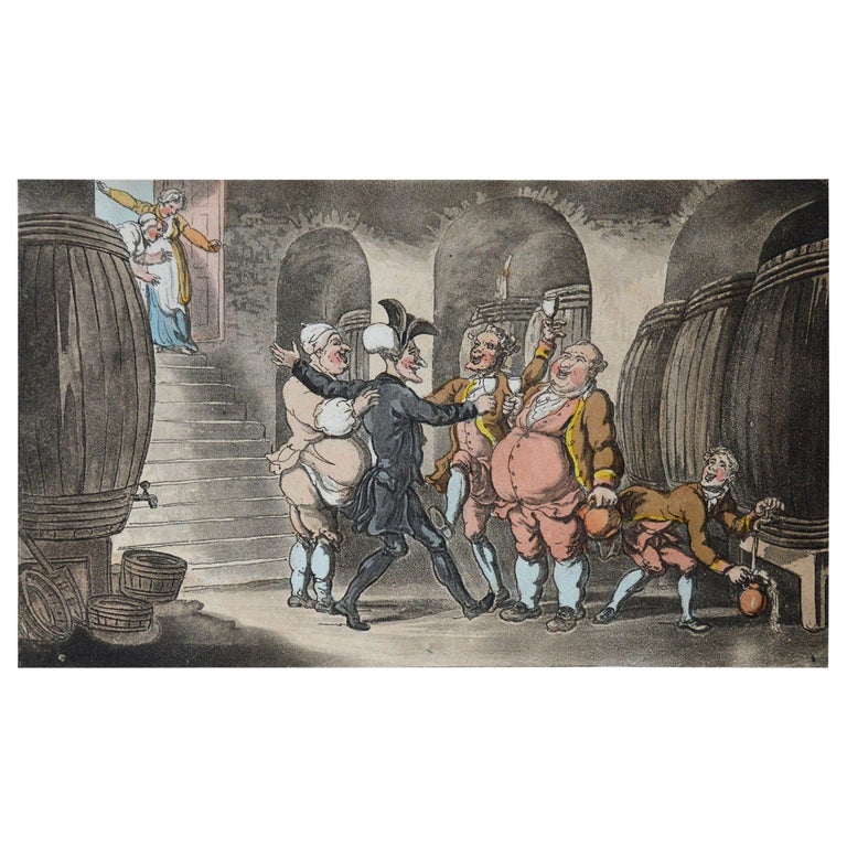 Original Antique Print after Thomas Rowlandson, 1813 at 1stDibs