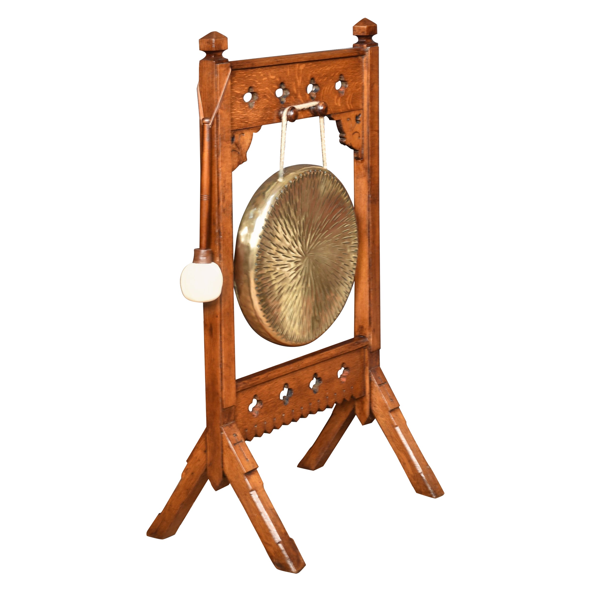 Painted Chinese Table Dinner Gong at 1stDibs