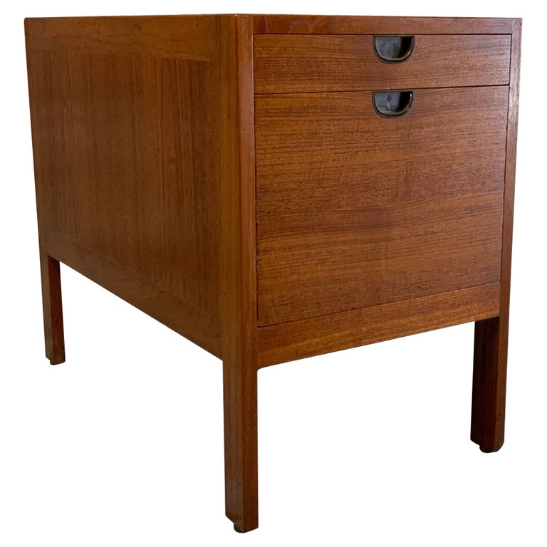 Scandinavian Modern Teak File Cabinet at 1stDibs