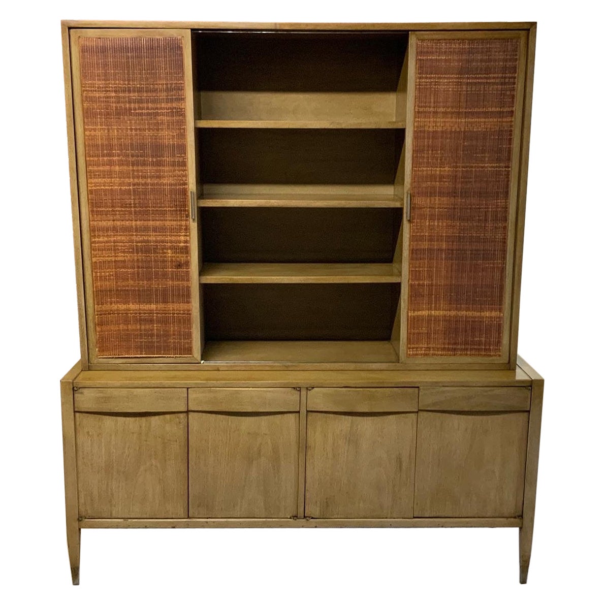 Lovely American of Martinsville Library Wall Unit Mid century Modern at ...