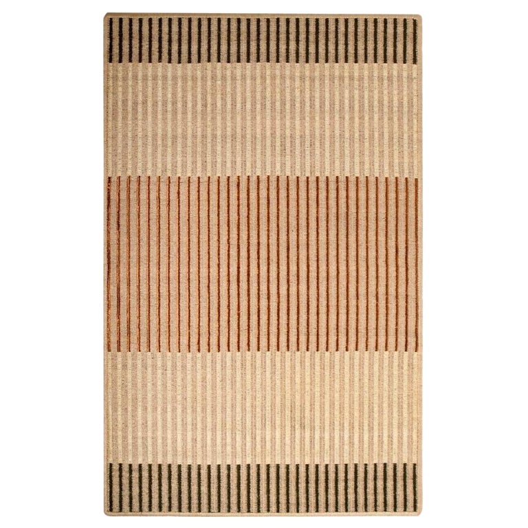 White/ Sand Natural Fiber/ Copper Handcrafted Area Rug 2'11"x4'11" by ...