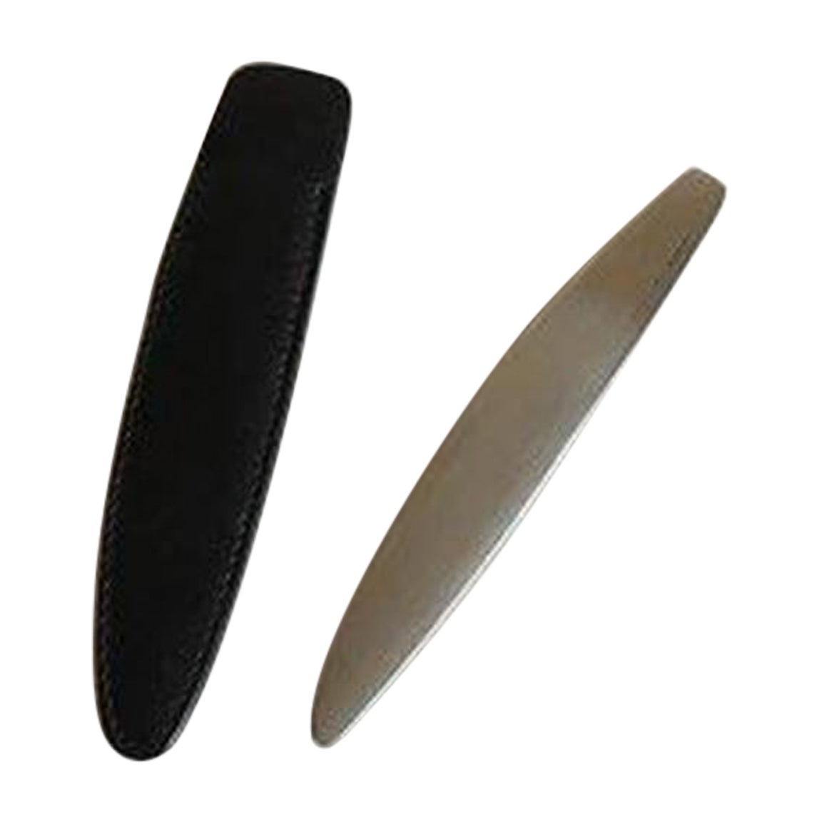 Italian Scissor and Letter Opener Set in Leather Case For Sale at 1stDibs