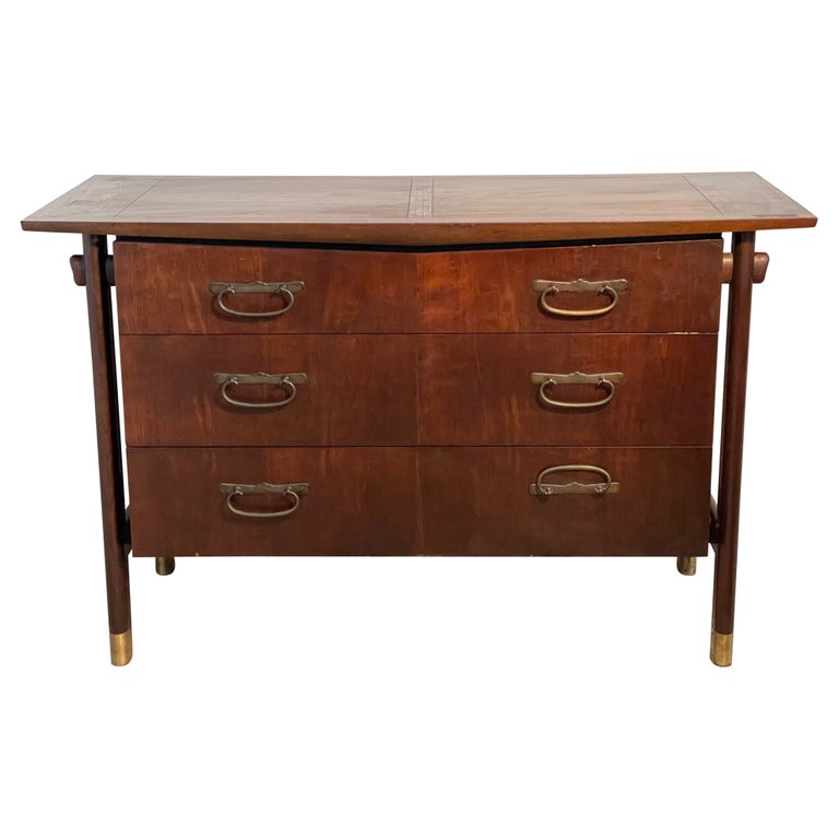 Asian Style Chest with Floating Top by Baker Furniture For Sale at ...
