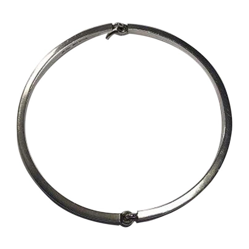 Georg Jensen Sterling Silver Neck Ring No 40 For Sale at 1stDibs