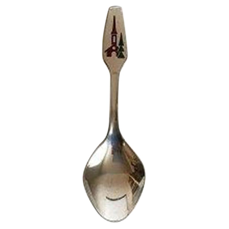 Meka Sterling Silver Christmas Teaspoon 1972 For Sale at 1stDibs