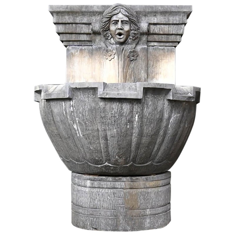 Old Cast Iron Fountain Edge at 1stDibs