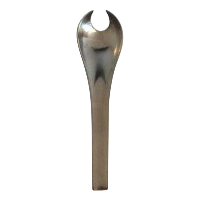 Georg Jensen Stainless Blue Shark Serving Spork For Sale at 1stDibs
