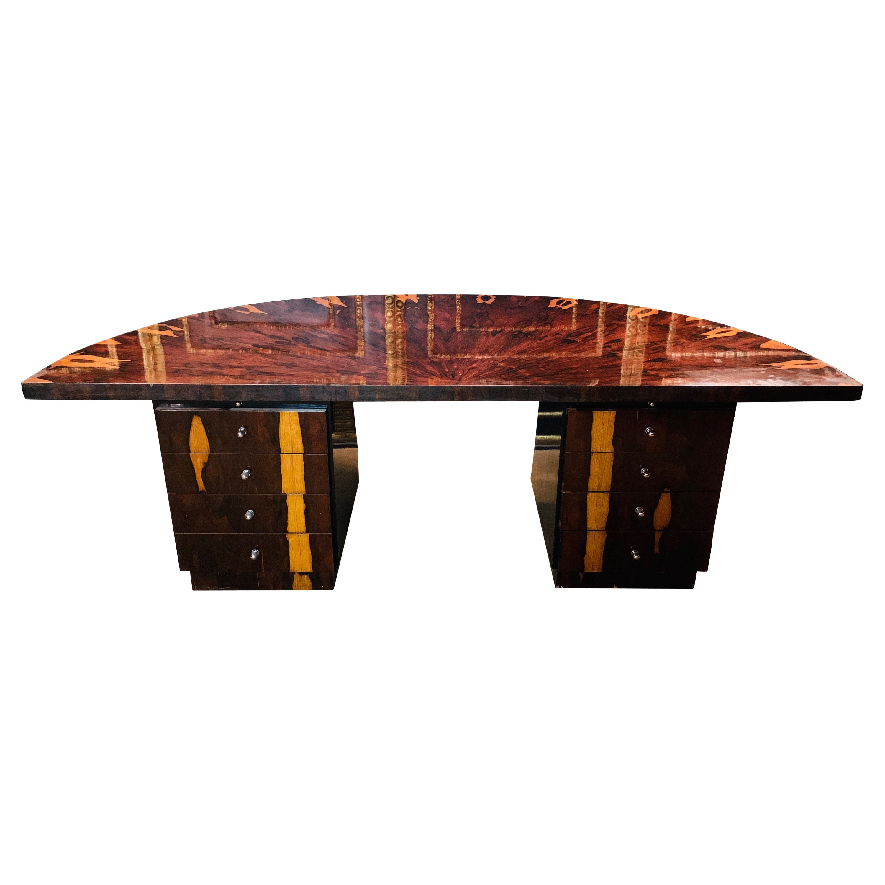 20th Century Representative Monumental Art Deco Desk #3 For Sale at 1stDibs