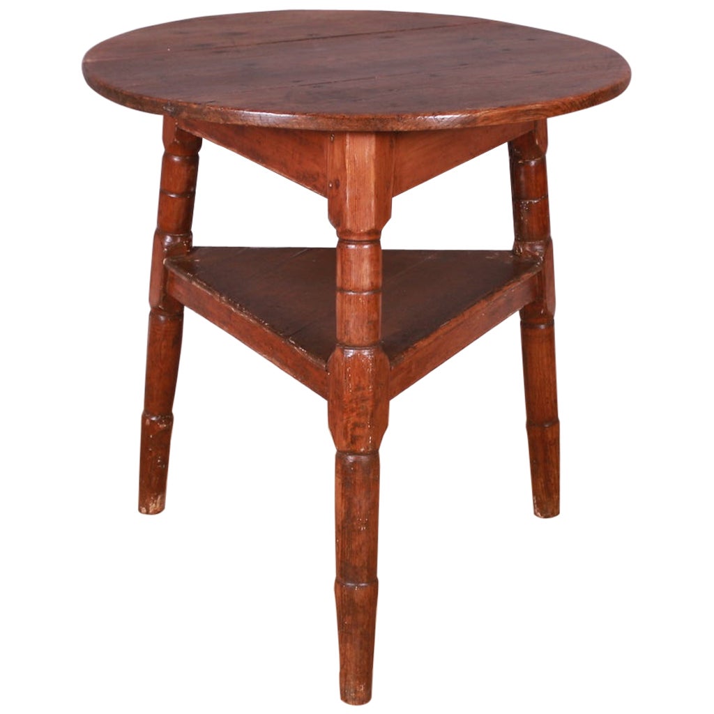 Antique Welsh Pine and Oak Cricket Table at 1stDibs | antique cricket ...