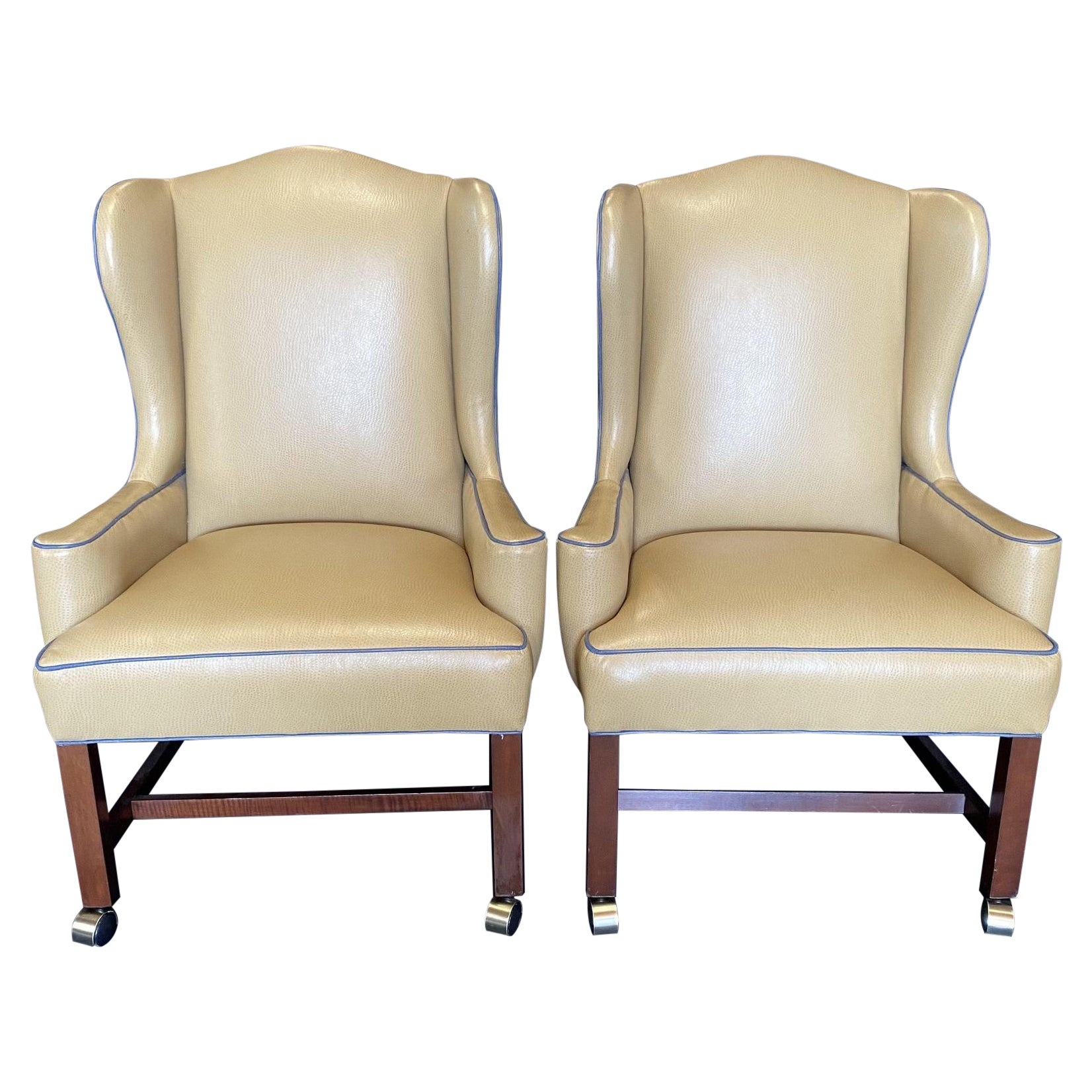 George I Design Wing Chair at 1stDibs